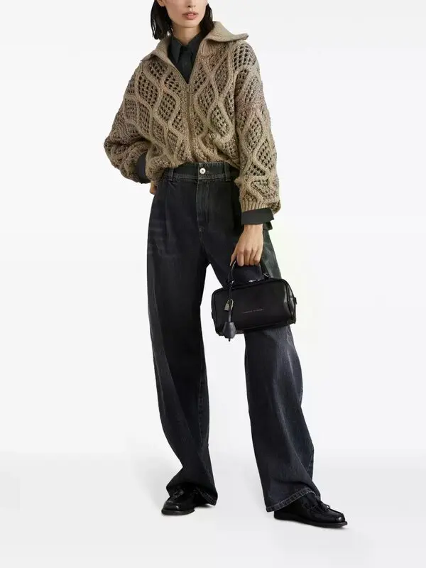 Brunello Cucinelli Monili Detail Long Sleeve Shirt