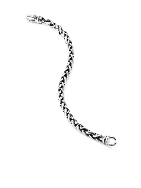 David Yurman Sterling Wheat Chain Bracelet