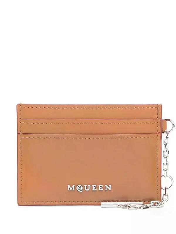 Alexander McQueen Sling Card Holder - Brown
