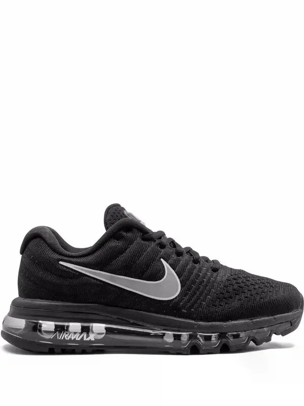 Nike Max 2017 Lace-up Sneakers - Black