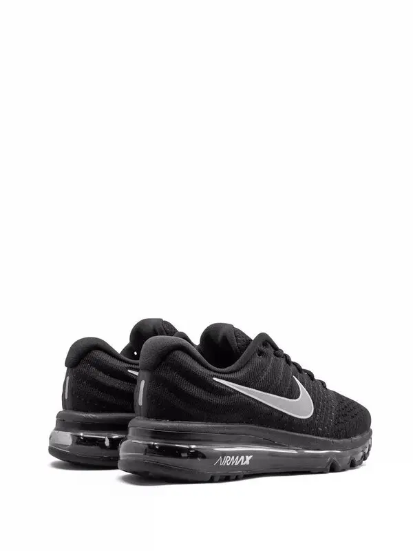 Nike Max 2017 Lace-up Sneakers - Black