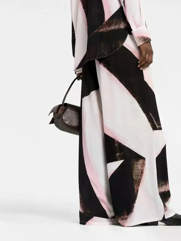 Alexander McQueen High-waist Wide-leg Trousers