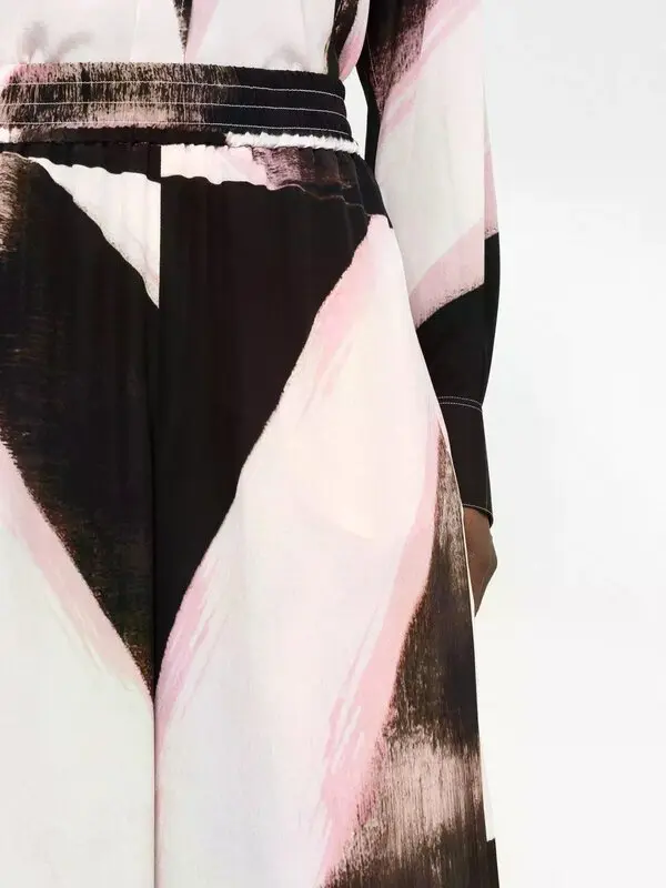Alexander McQueen High-waist Wide-leg Trousers