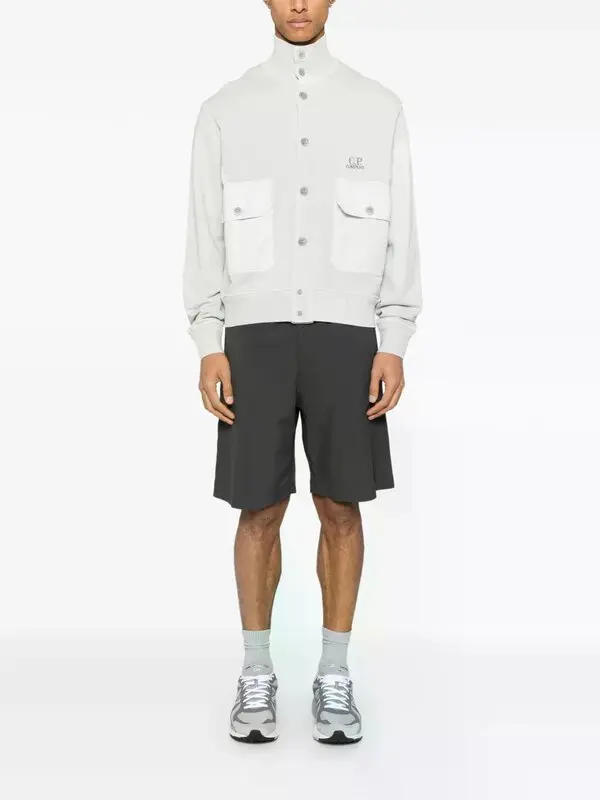 C.P. COMPANY Diagonal-fleece Cotton Sweatshirt