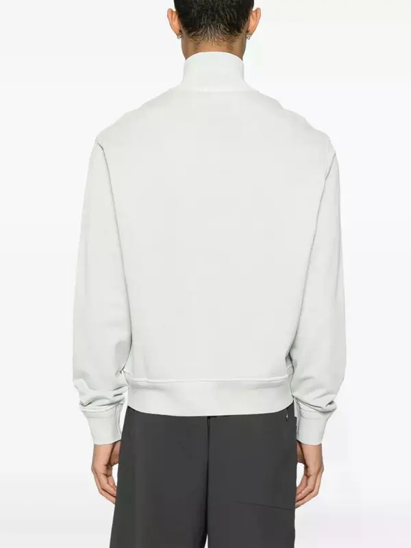 C.P. COMPANY Diagonal-fleece Cotton Sweatshirt