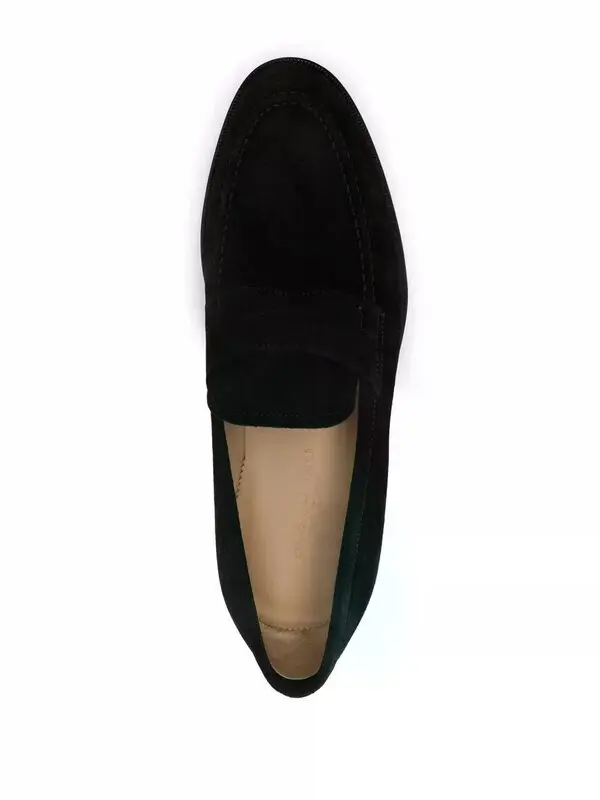 SCAROSSO Stefano Suede Penny Loafers