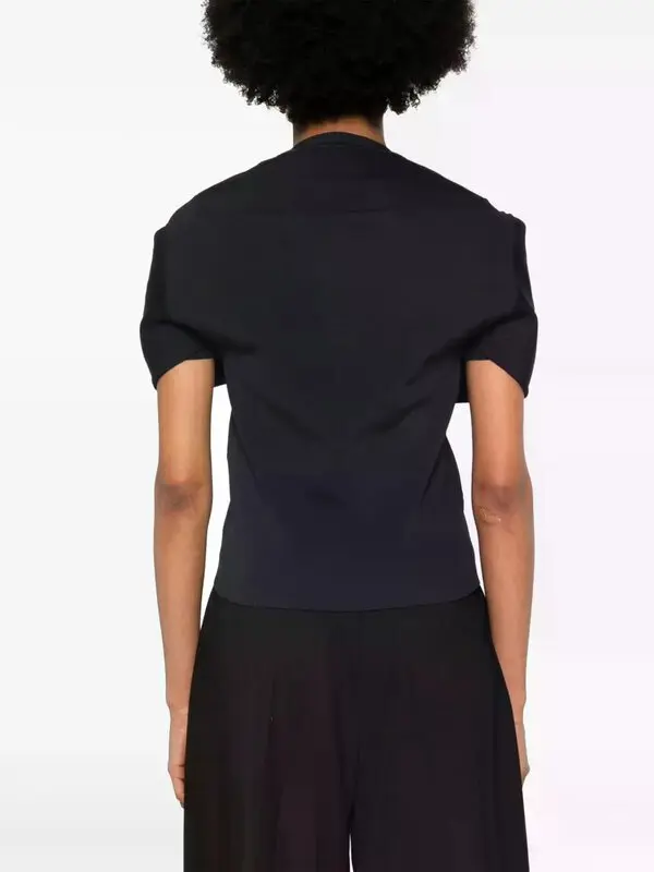 Jacquemus Le Haut Rica Knitted Top