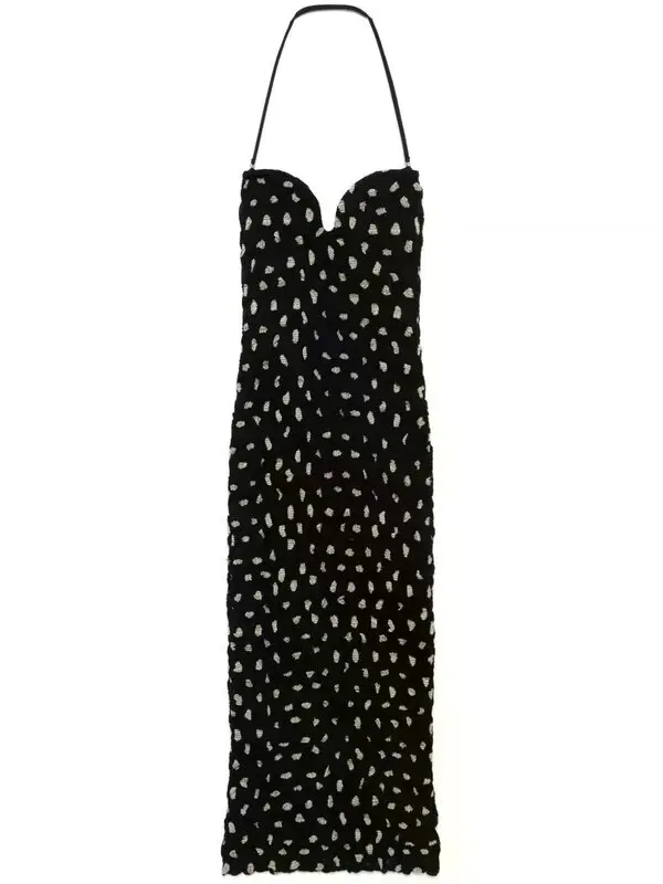 Nanushka Haylen Midi Dress - Black