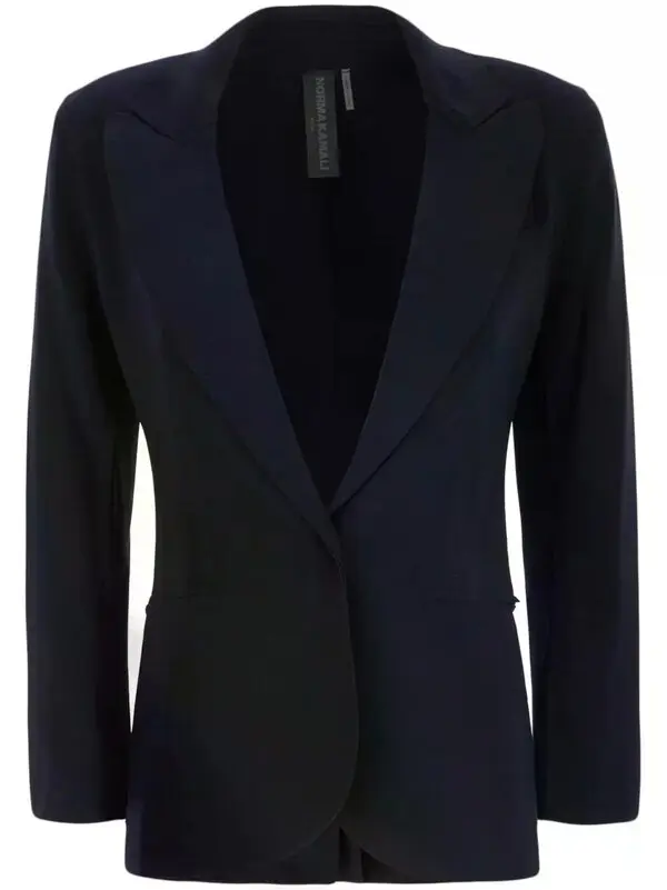 Norma Kamali Classic Blazer - Blue
