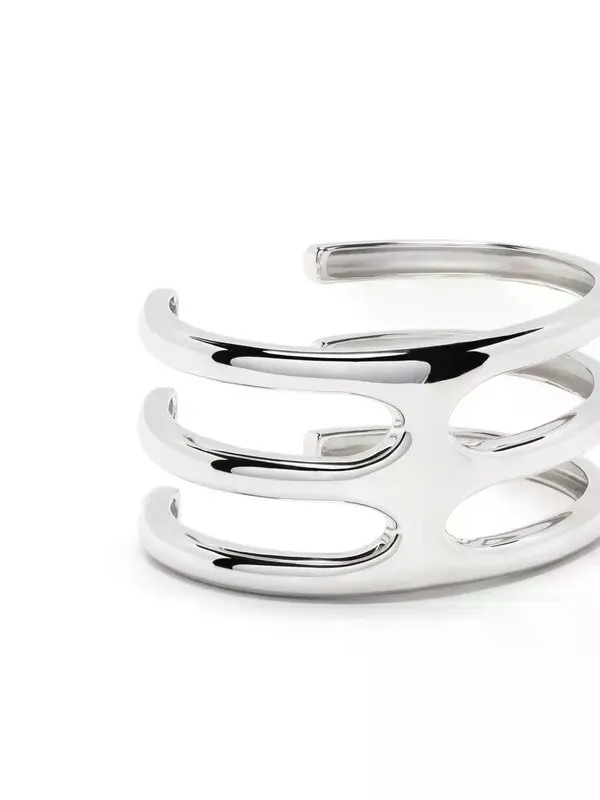Tom Wood Cage Double Cuff Bracelet