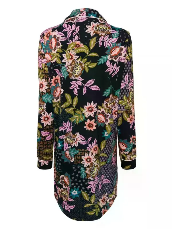 Johnny Was Archimal Sleep Dress - Blue