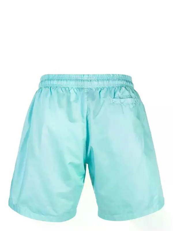 Philipp Plein Logo-print Swim Shorts - Blue