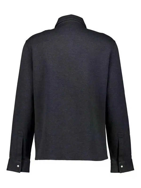 Givenchy Zipped Tailored Cotton Shirt