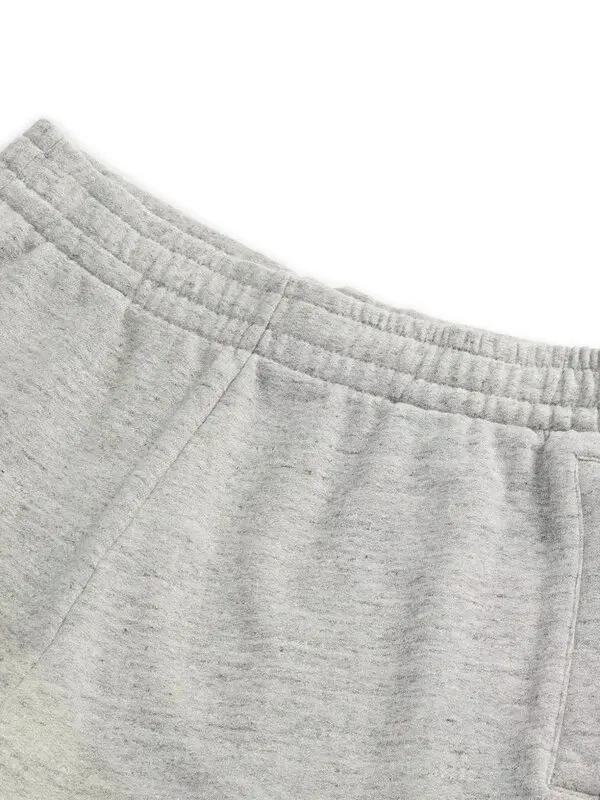 Woolrich Fleece Shorts With Logo Print
