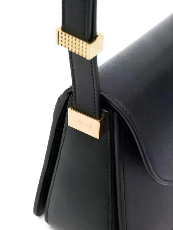LANVIN Studded Leather Shoulder Bag