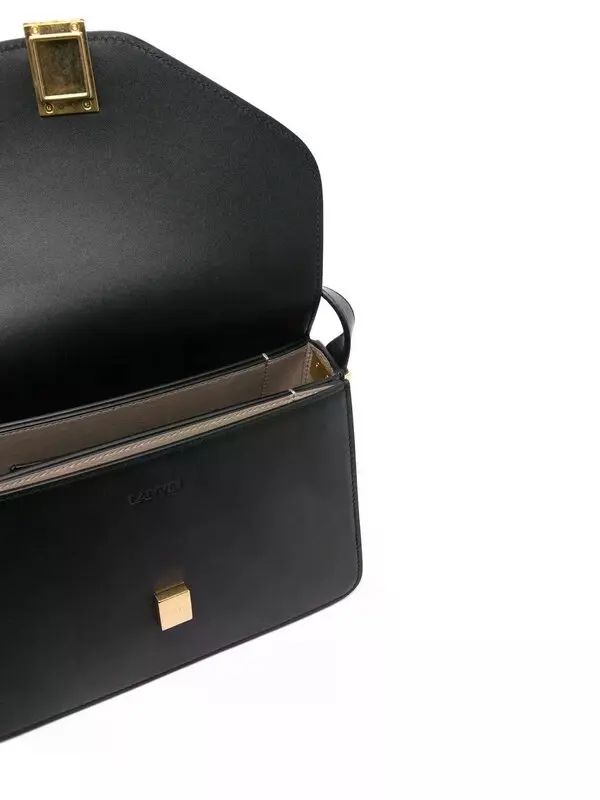 LANVIN Studded Leather Shoulder Bag