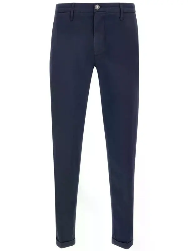 RE-HASH Navy Chinos - Blue