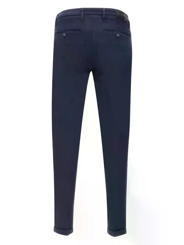 RE-HASH Navy Chinos - Blue