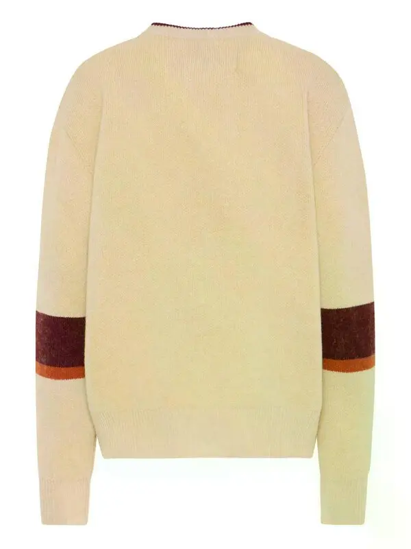 La DoubleJ Joy" Crew Neck Sweater - Neutrals