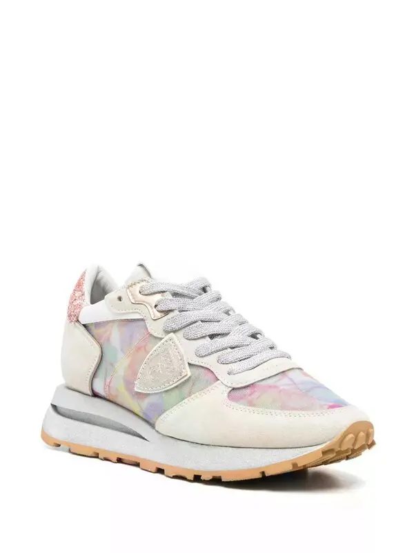 Philippe Model Tropez Haute Sneakers - Neutrals
