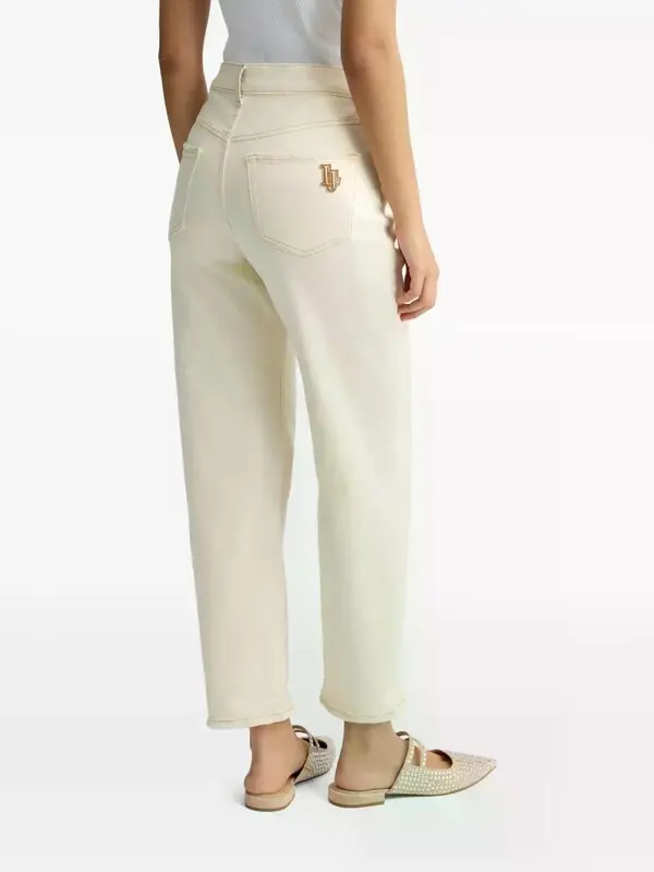 Liu Jo Low-rise Boyfriend Jeans - Neutrals