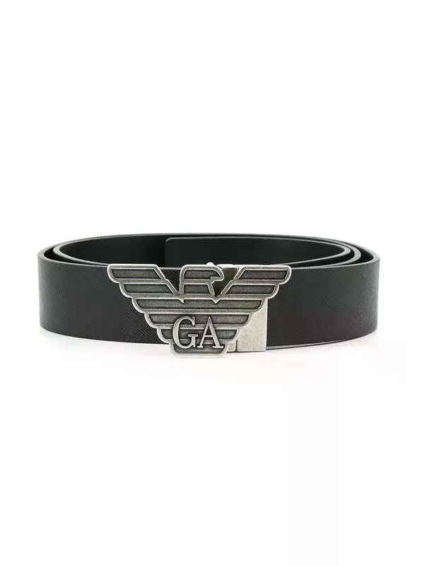 Emporio Armani Logo Buckle Belt