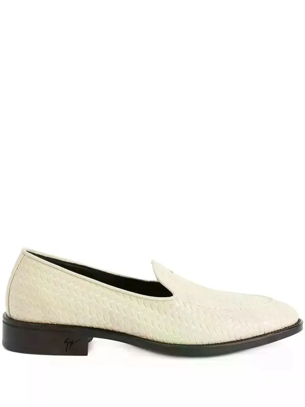 GIUSEPPE ZANOTTI Renaud Moccasins - Neutrals
