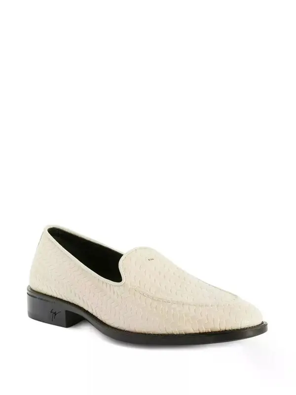 GIUSEPPE ZANOTTI Renaud Moccasins - Neutrals