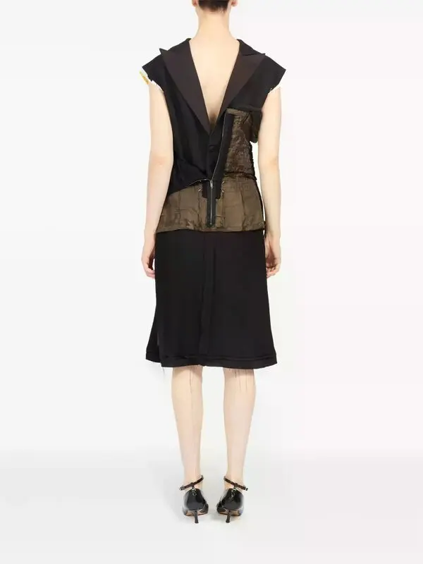 MAISON MARGIELA Inside-out Effect Midi Dress