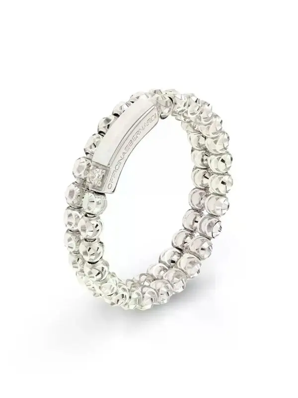OFFICINA BERNARDI 18kt White Gold Diamond Ring - Silver