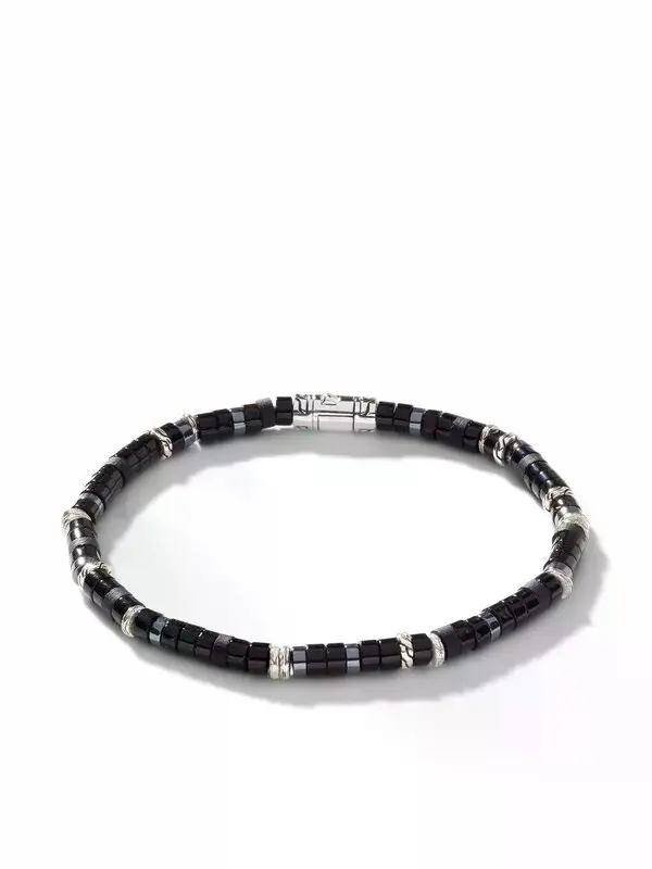 John Hardy Classic Chain Heishi Beaded Bracelet