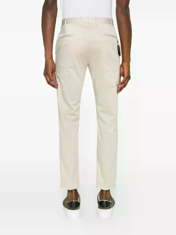 PT TORINO Cotton Blend Chino Trousers - Neutrals
