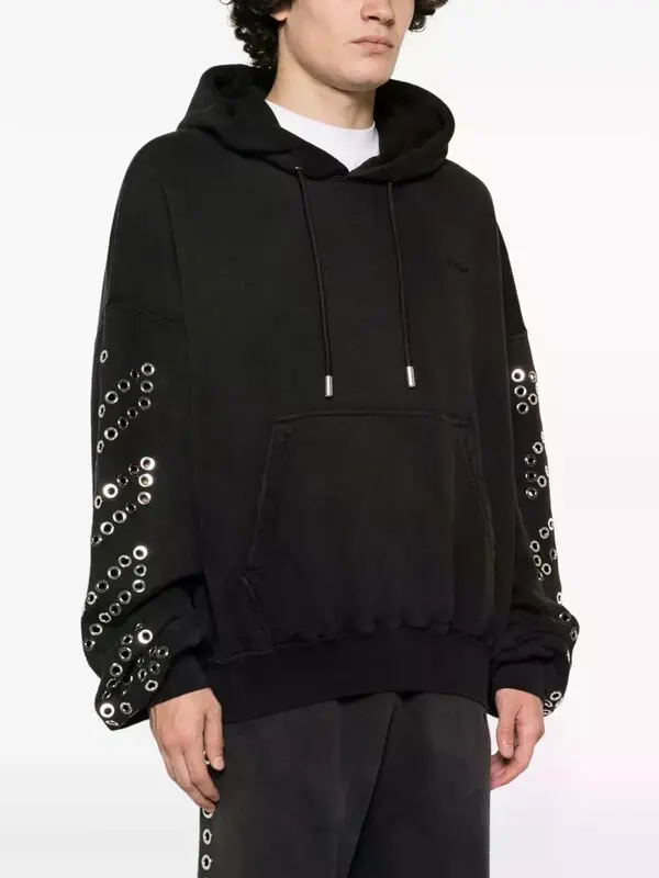 Off-White Diag Stripe-embellished Hoodie