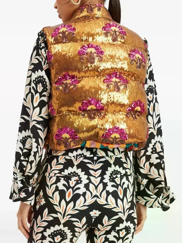 La DoubleJ Bonbon Quilted Gilet