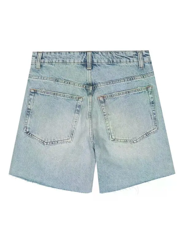 REFORMATION Raye Mid-rise Denim Shorts