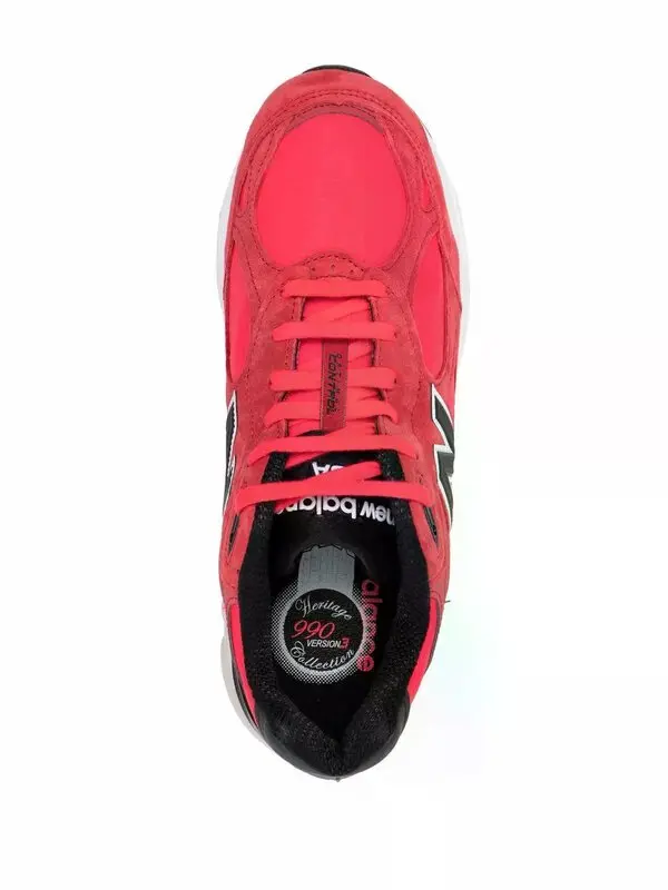 NEW BALANCE 990v3 Sneakers - Red