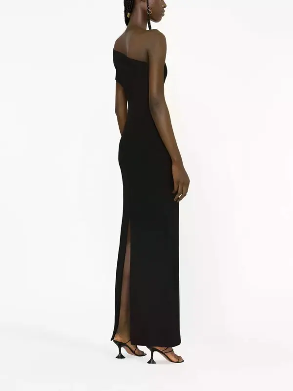 Solace London Lana One-shoulder Maxi Dress