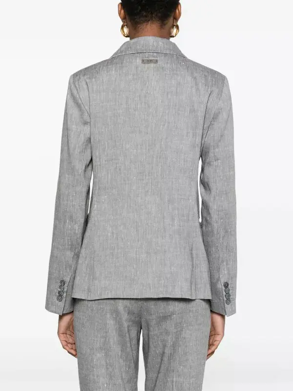 Peserico Peak-lapel Double-breasted Blazer