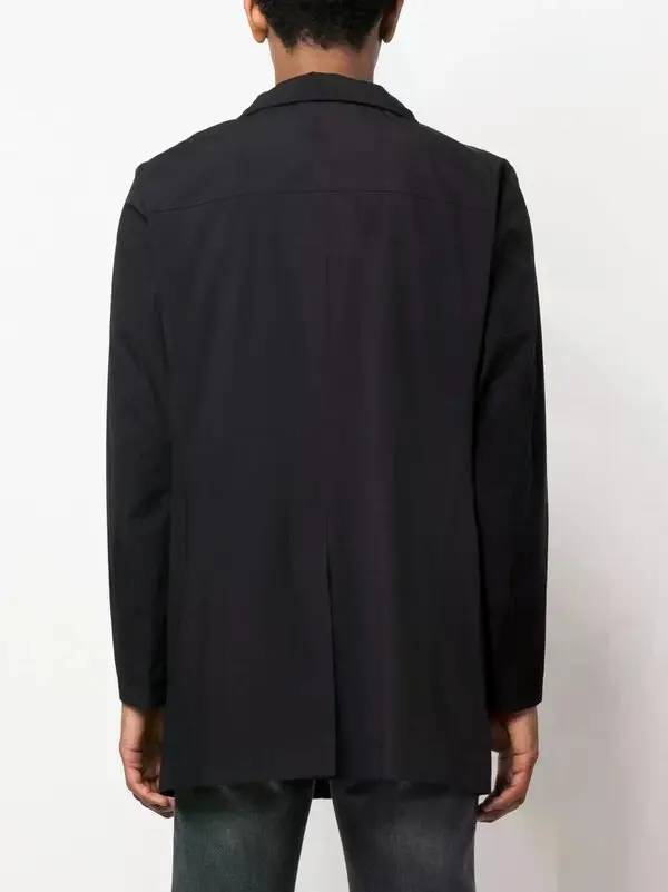 MOORER Stand-up Collar Raincoat