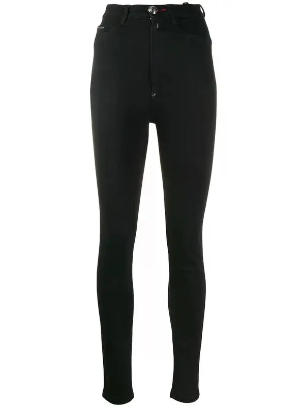 Philipp Plein High Waist Skinny Jeggings