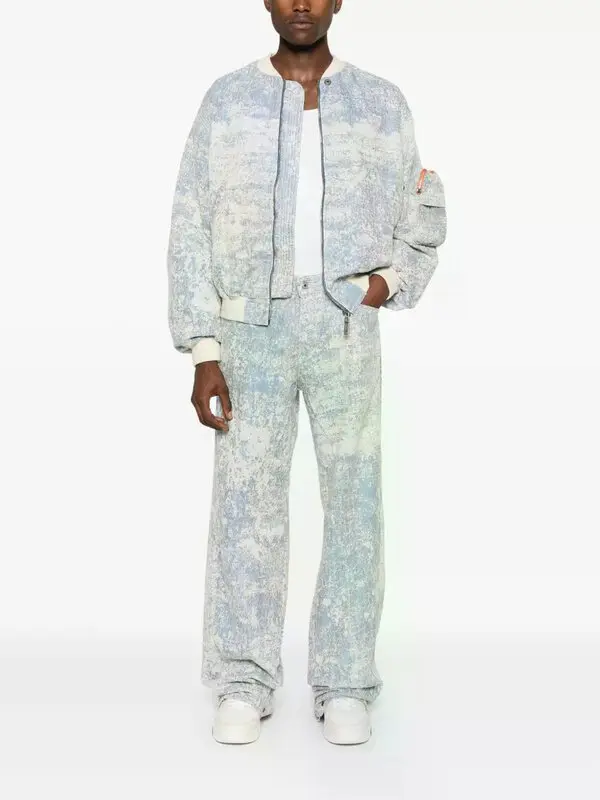 PDF Dust Effect Denim Jacket