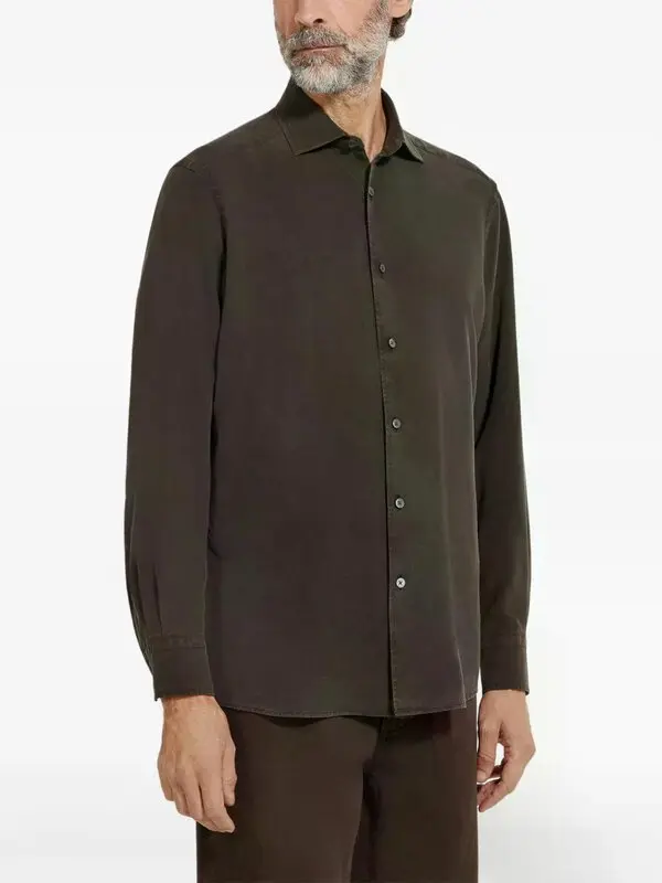 Zegna Silk Shirt