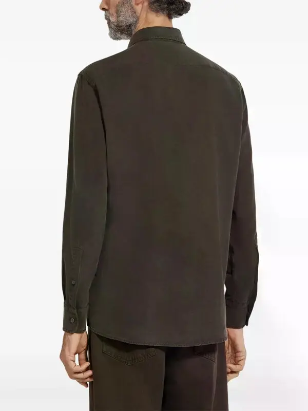 Zegna Silk Shirt