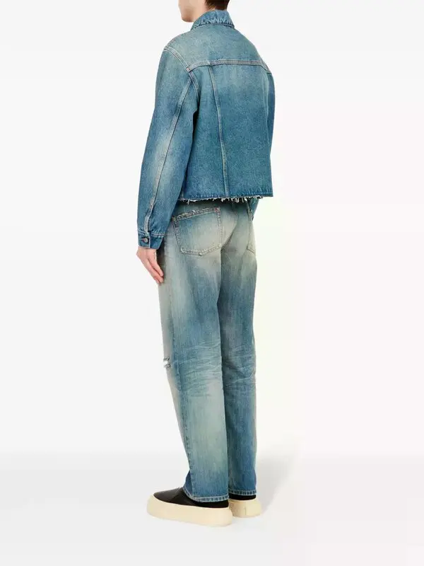 MAISON MARGIELA Washed Cotton Denim Jacket