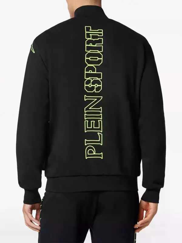 PLEIN SPORT Logo-appliqué Track Jacket