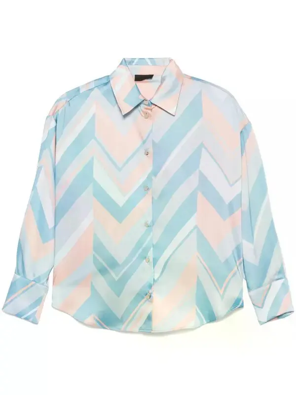 Liu Jo Chevron Print Shirt