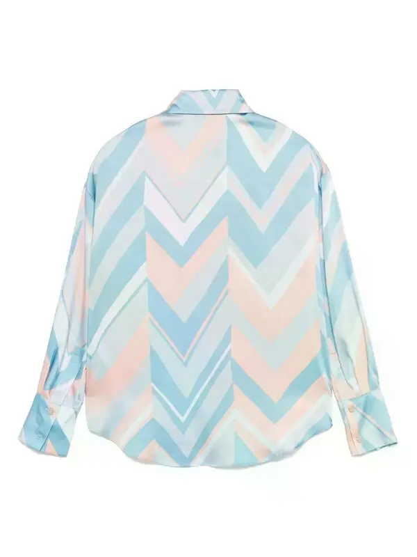 Liu Jo Chevron Print Shirt