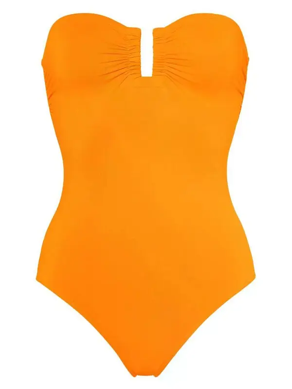 ERES Cassiopée Strapless Swimsuit - Orange