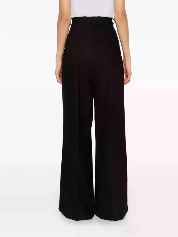 Viktor & Rolf High-waisted Wide-leg Trousers