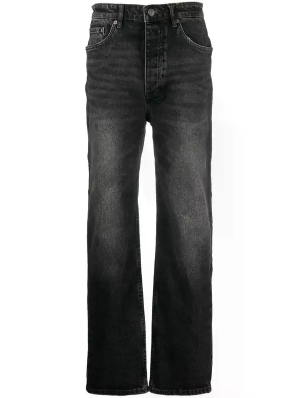 Ksubi Brooklyn Straight-leg Jeans - Black